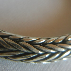 Heavy Bali Wheat Chain Sterling Silver Bracelet 42.5 Grams - Etsy