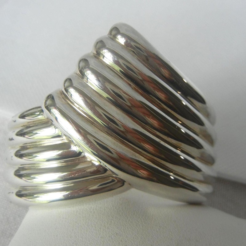 Small Modernist Cuff - Etsy UK