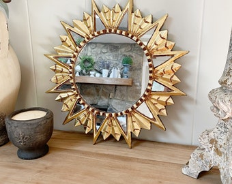 Sunburst Mirror, Peruvian Sunburst Mirror, Spanish Mirror, Sun Rays ...