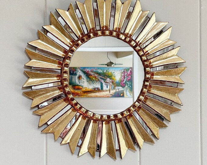 Sunburst Mirror, Peruvian Sunburst Mirror, Spanish Sun Rays Mirror ...