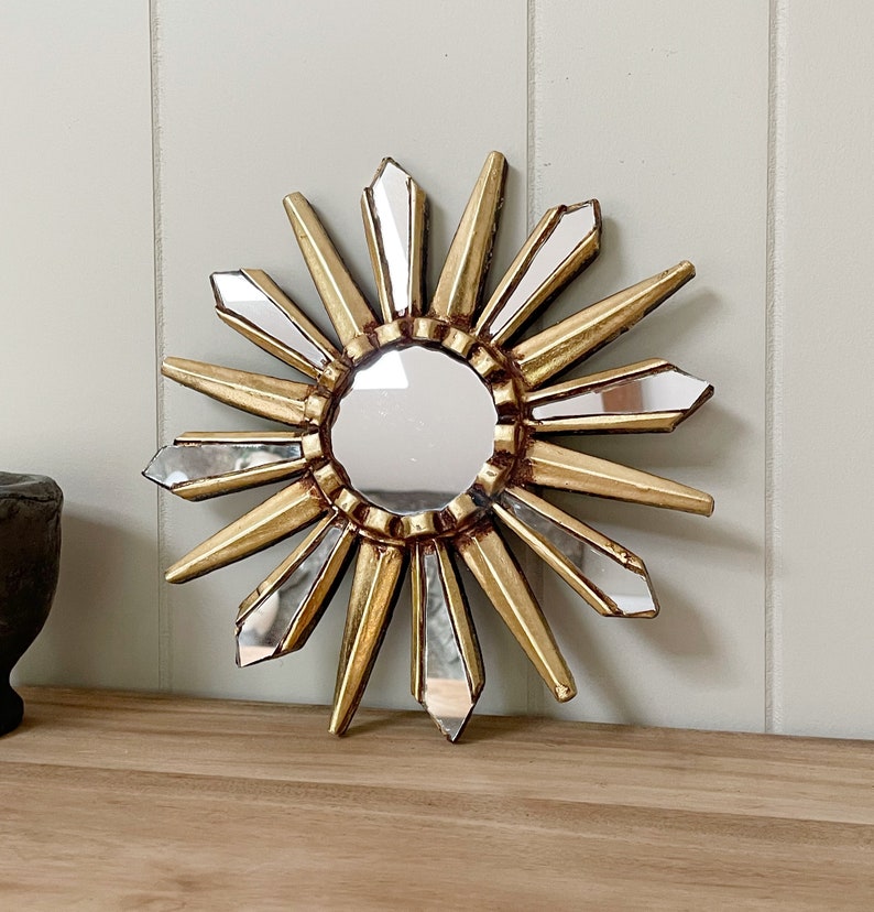Small Sunburst Mirror Peruvian Mirror Spanish Mirror Sun - Etsy