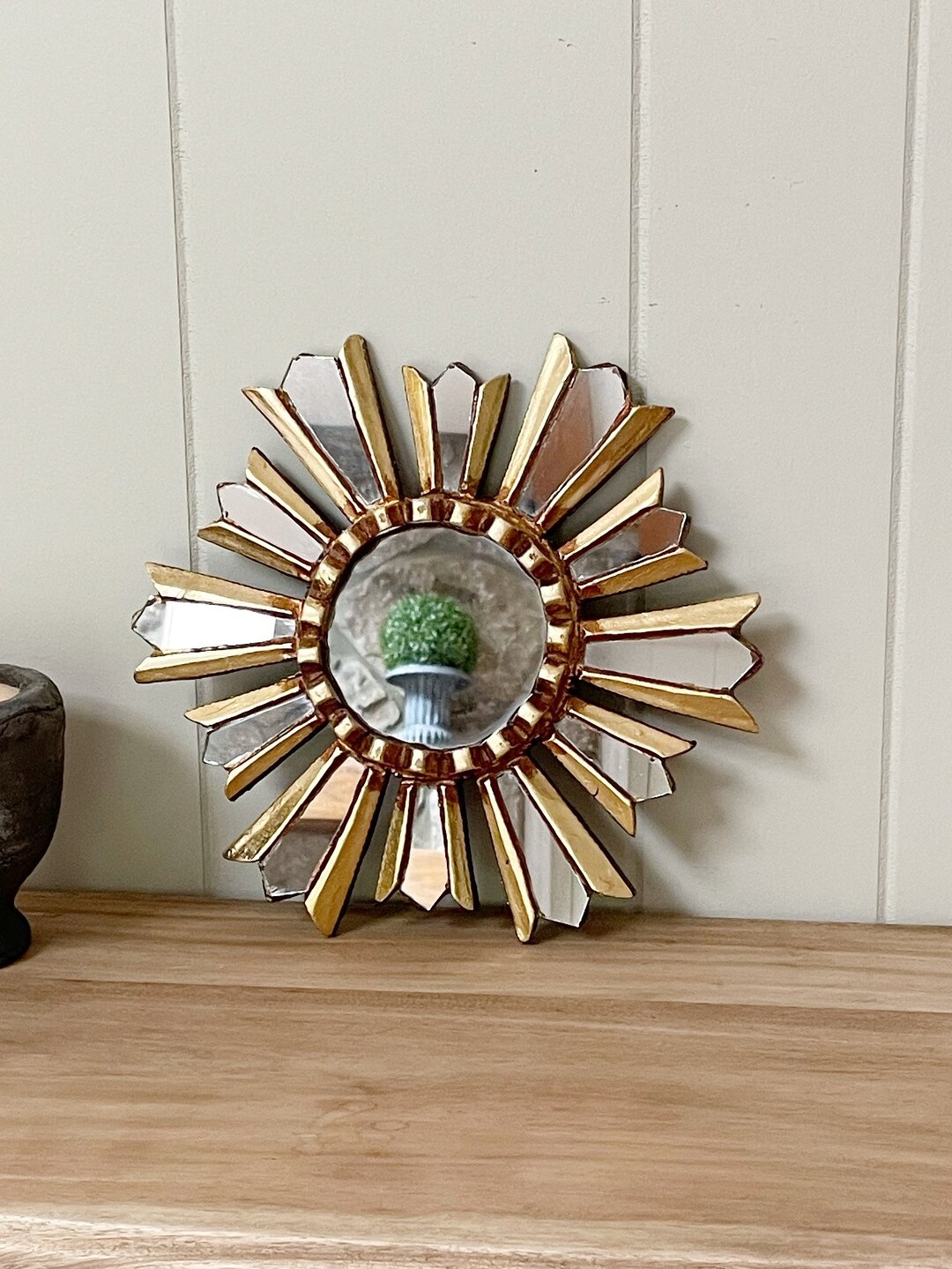 Small Sunburst Mirror. Handmade Peruvian Mirror, Spanish Mirror, French ...