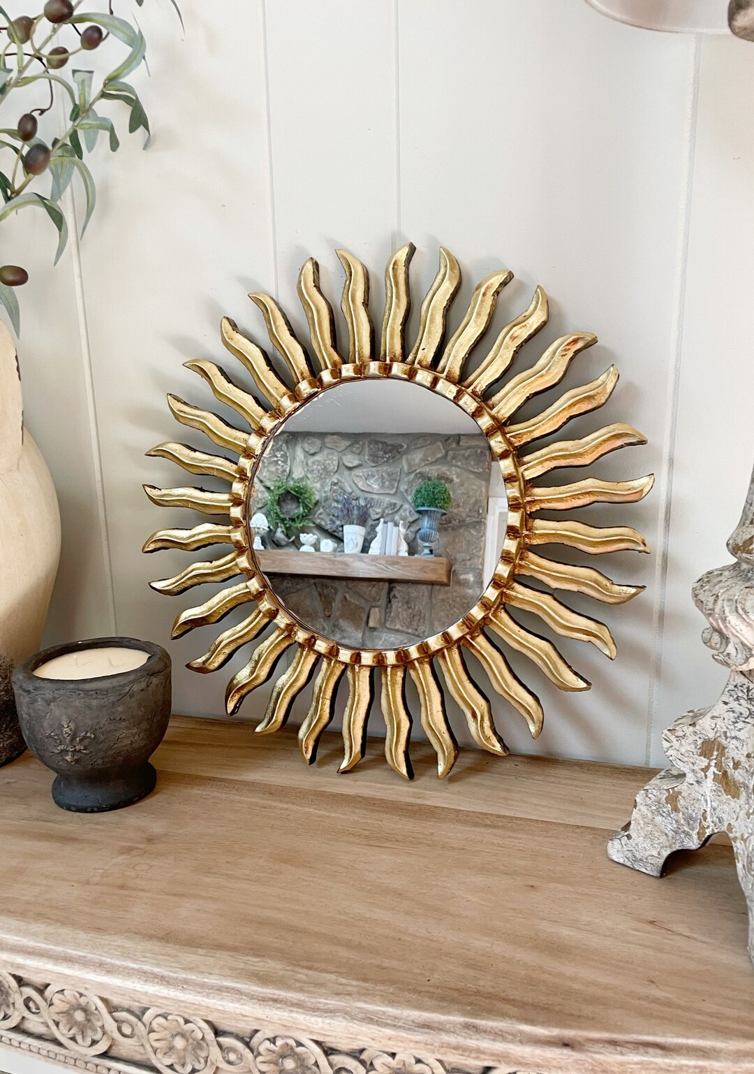 Sunburst Mirror Peruvian Sunburst Mirror Spanish Mirror Sun - Etsy
