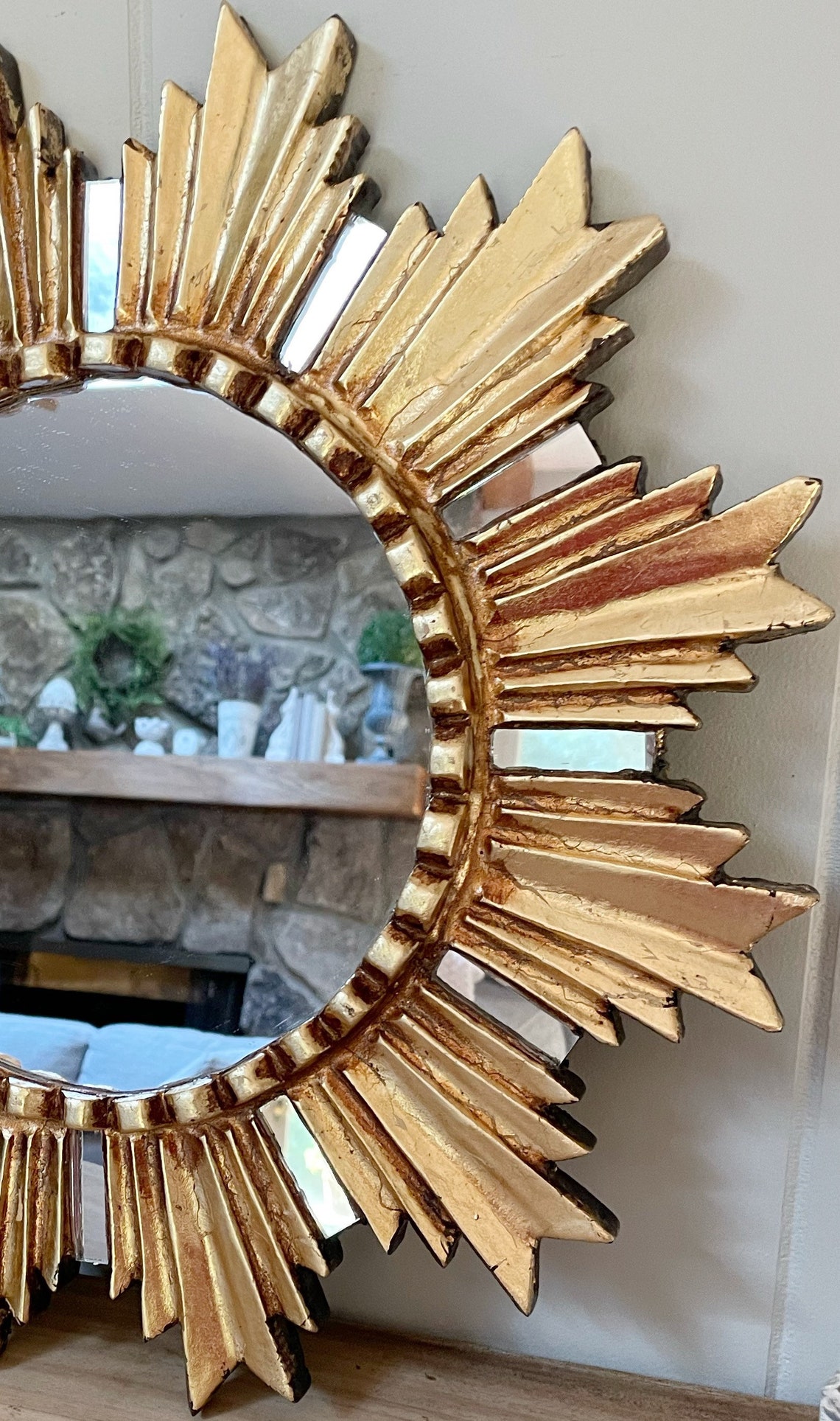 Sunburst Mirror Peruvian Sunburst Mirror Spanish Mirror Sun - Etsy