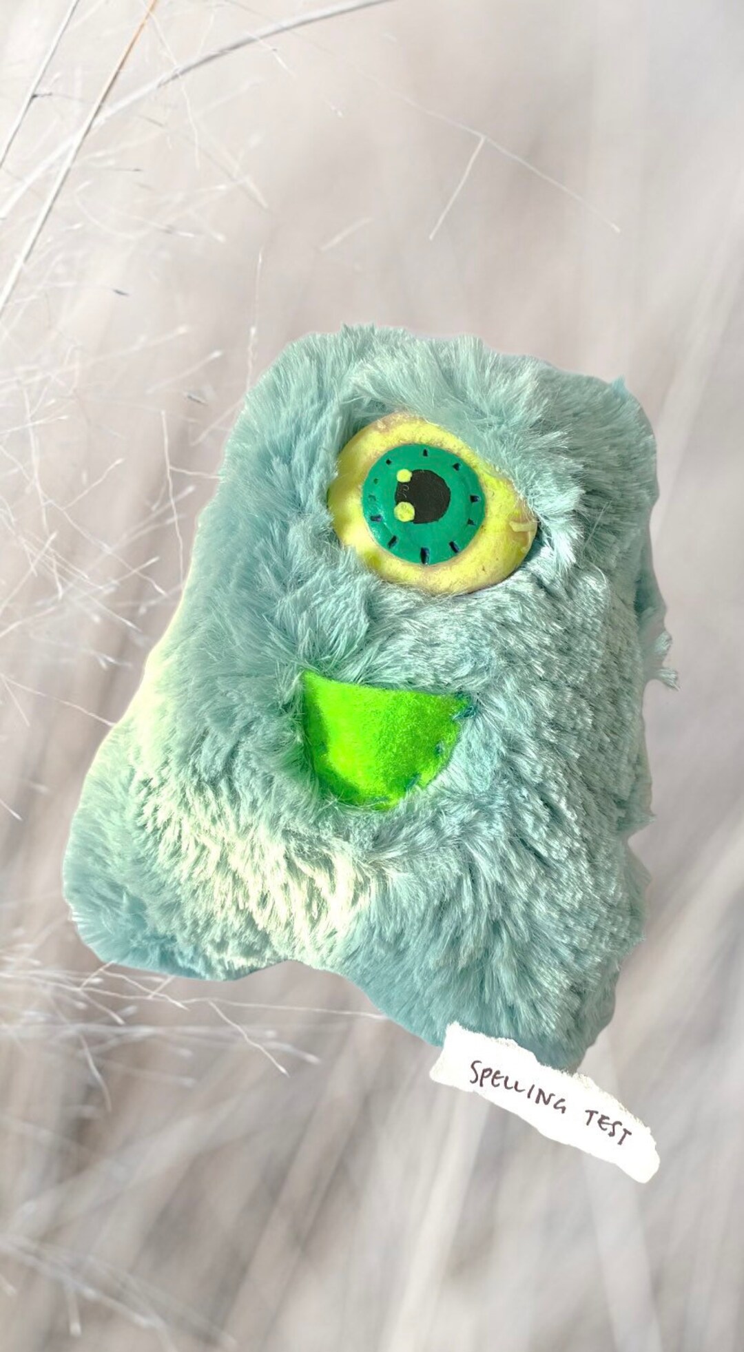 One of a Kind “simon the Cyclops” Stuffed Tooth Fairy Pillow or Worry ...