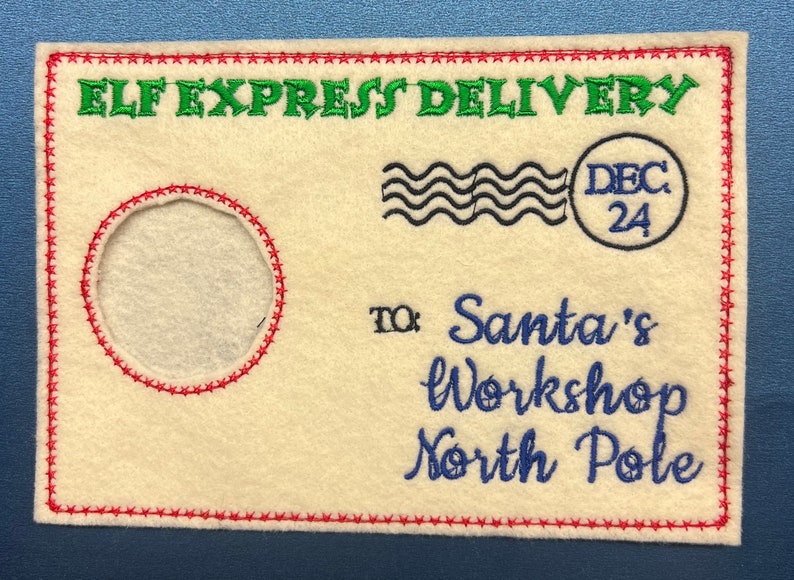 ELF Return Envelop Elf Prop Great Prop for Elf Fun - Etsy