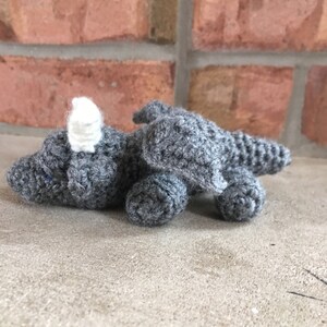 Crochet Grumpy Dragon - Etsy