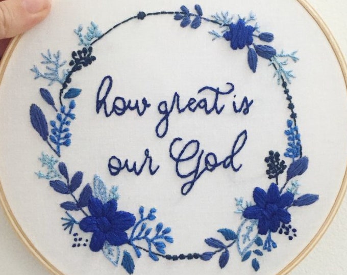 Hand Embroidery Pattern Design PDF Instant Download Printable | Etsy