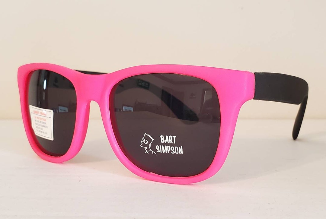 Vintage Bart Simpson Fun Sunglasses // Wayfarer // the Simpsons // 90s ...
