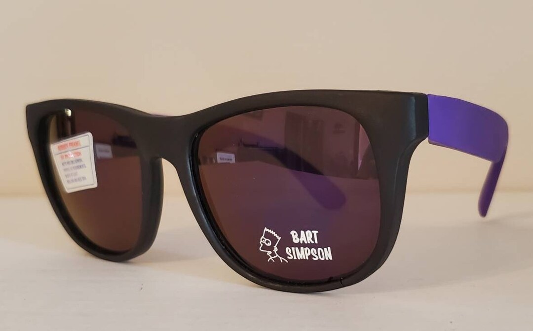 Vintage Bart Simpson Fun Sunglasses // Wayfarer // the Simpsons // 90s ...
