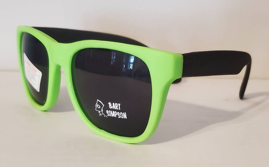 Vintage Bart Simpson Fun Sunglasses // Wayfarer // the Simpsons // 90s ...