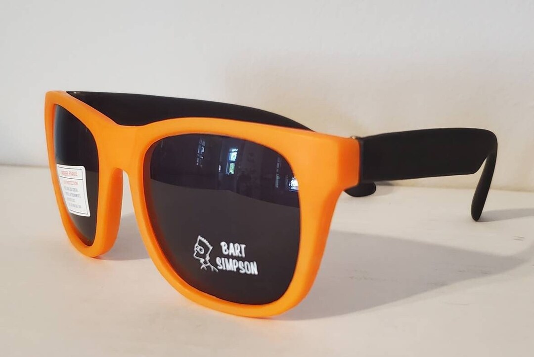 Vintage Bart Simpson Fun Sunglasses // Wayfarer // the Simpsons // 90s ...