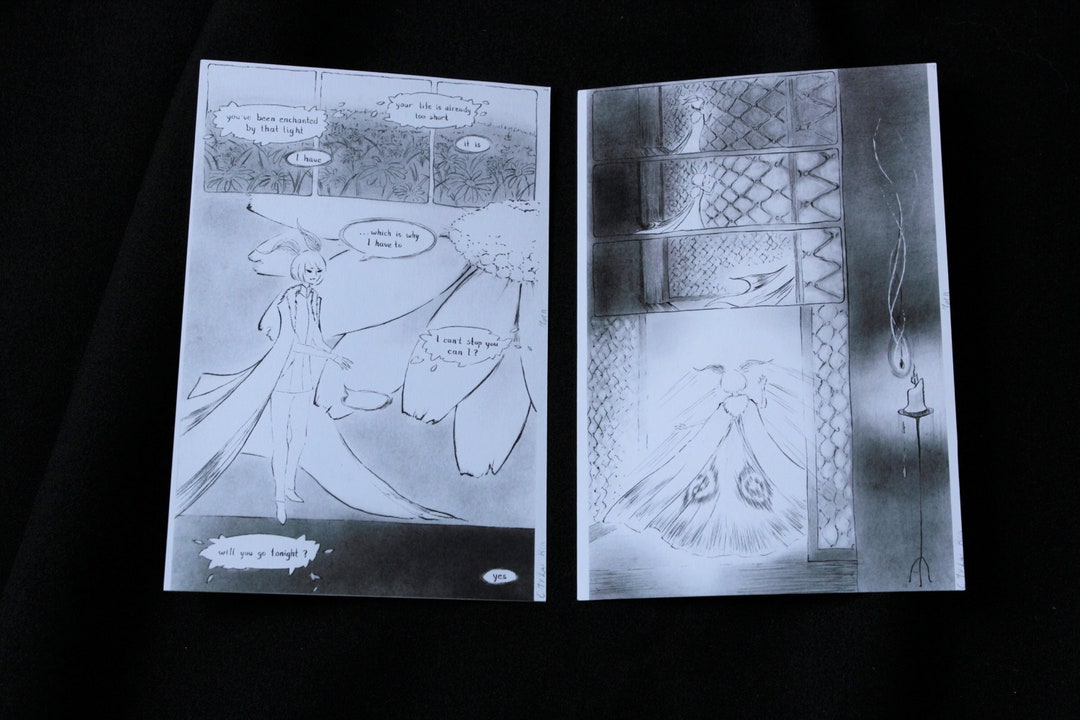 Moth Comic - Etsy