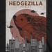 Hedgehog T-shirt: Hedgezilla Battle for Tokyo Movie Poster Funny ...