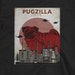 Funny Pug Shirt: Pugzilla Short-sleeve T-shirt - Etsy