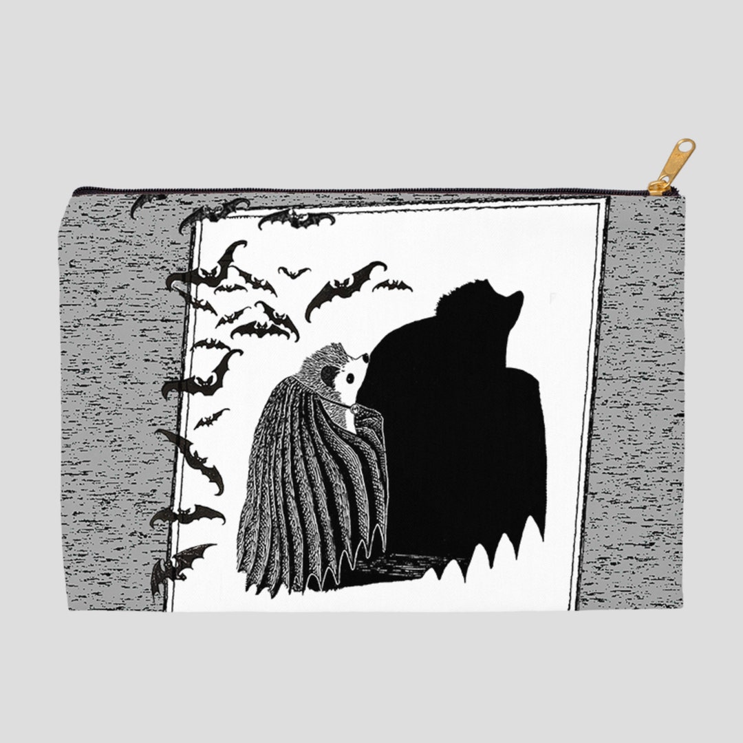 Hedgehog Accessory Pouches: Count Hogula - Etsy