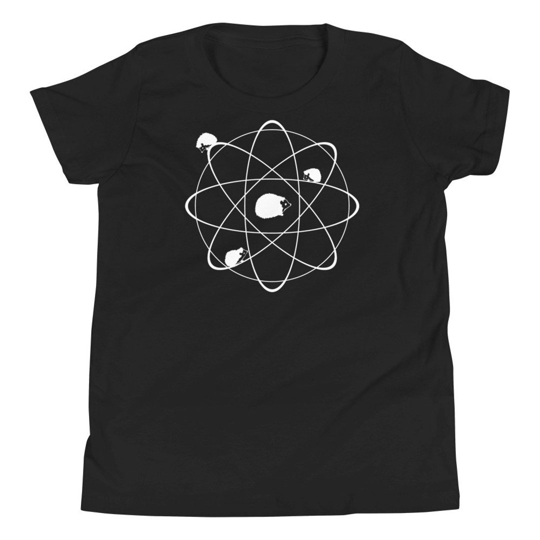 Hedgehog Atom Science Tshirt - Youth T-shirt - Kids Hedgehog Tee ...