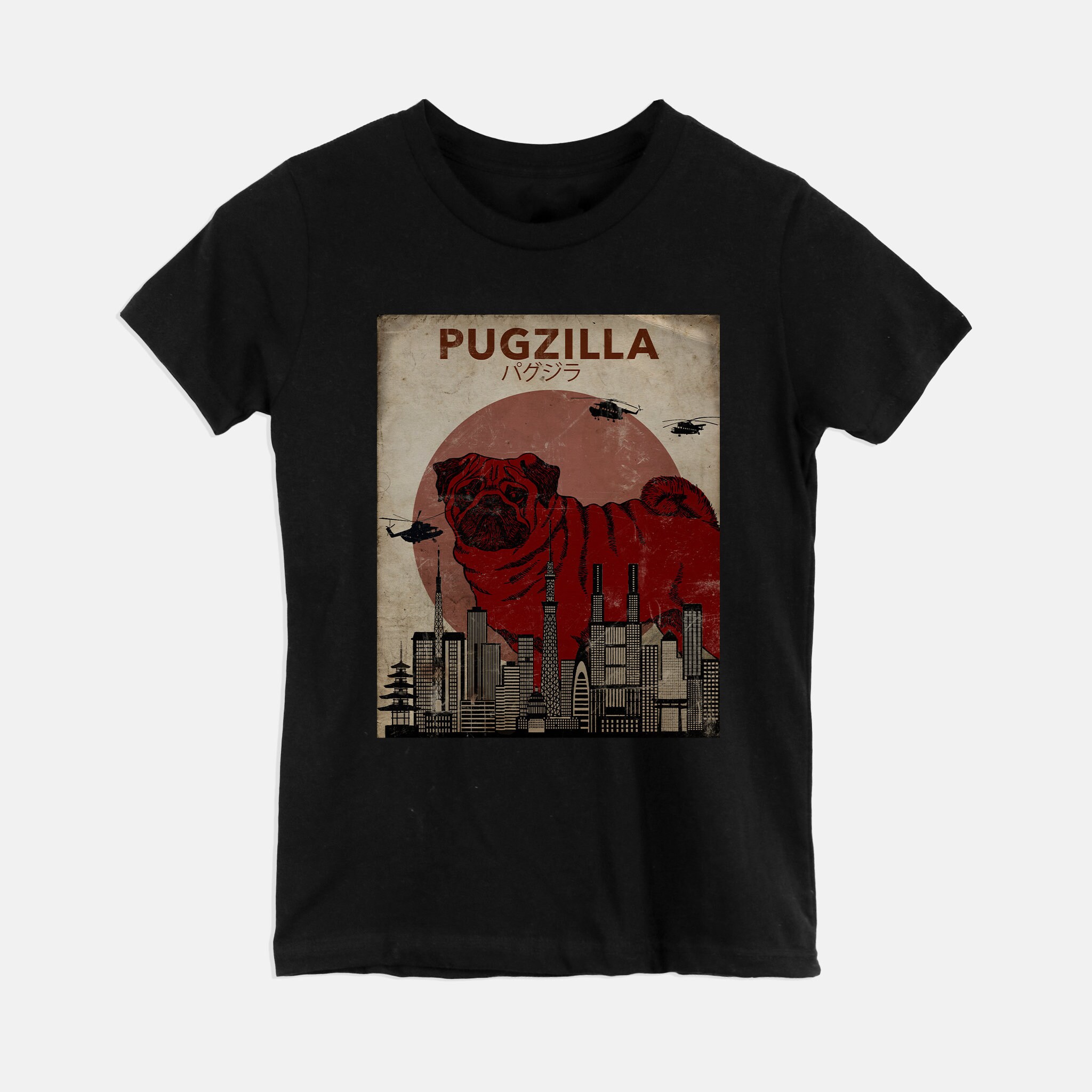 Pugzilla Funny Pug Shirt Short-sleeve T-shirt for Kids - Etsy Canada