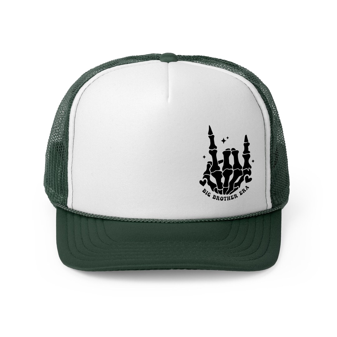 Big Brother Hat, Brother Gift, Baby Shower Gift, Gift for Son, Trucker ...