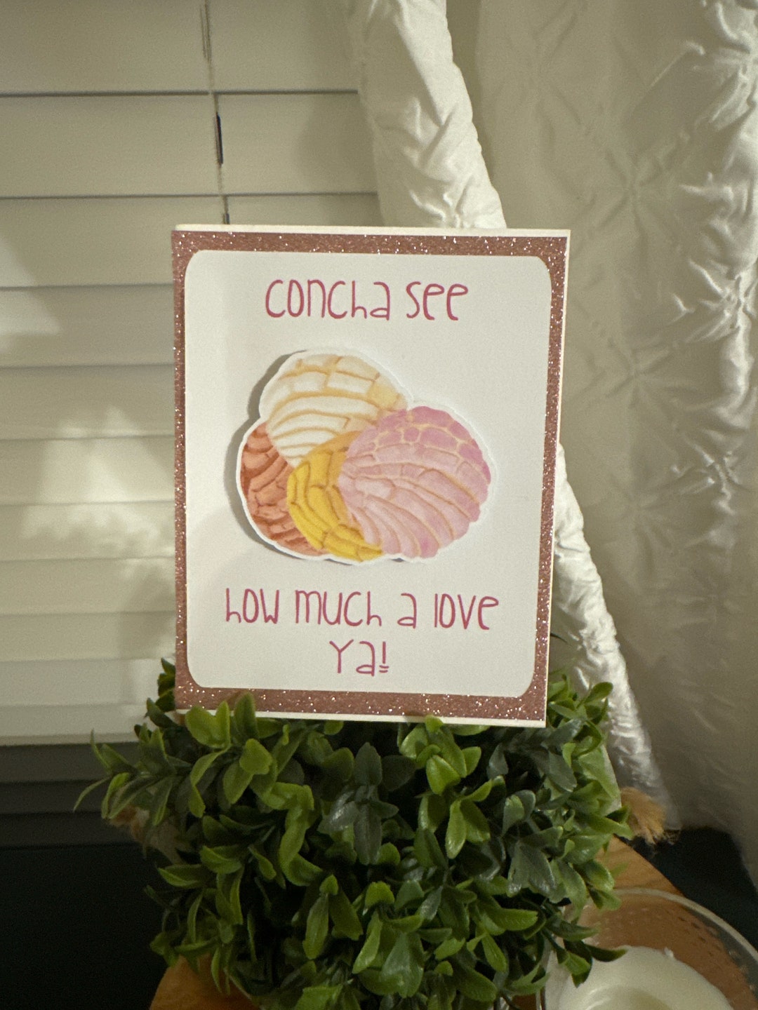 Concha Valentines Day Cardgreeting Card Spanish Cumpleaños Willito ...