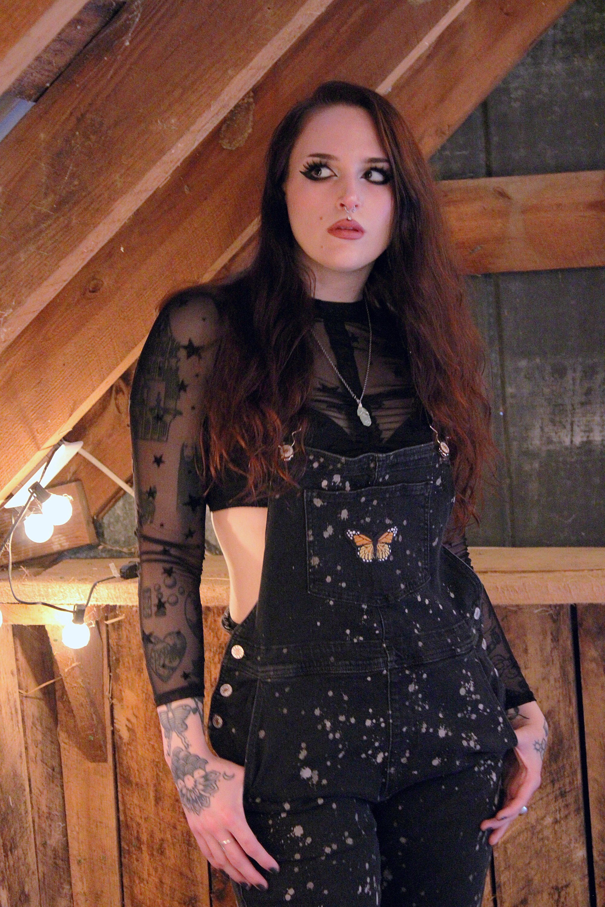 Black & Green Reverse Tie Dye Book Frog Overalls Medium - Etsy