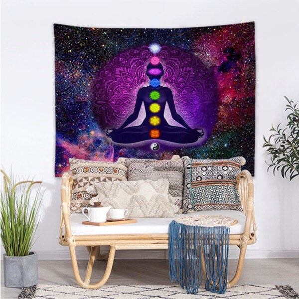 Chakra Tapestry - Etsy