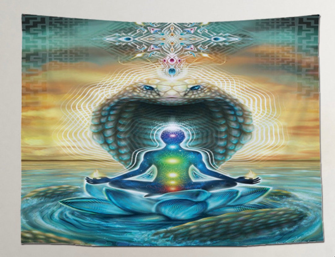 Chakra Tapestry, Wall Hanging, Wall Art, Home Deco, Seven Chakra ...