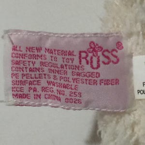 Russ Berrie Ba Ba Sheep Plush Lamb 27521, Stuffed Toy, White, Beige ...