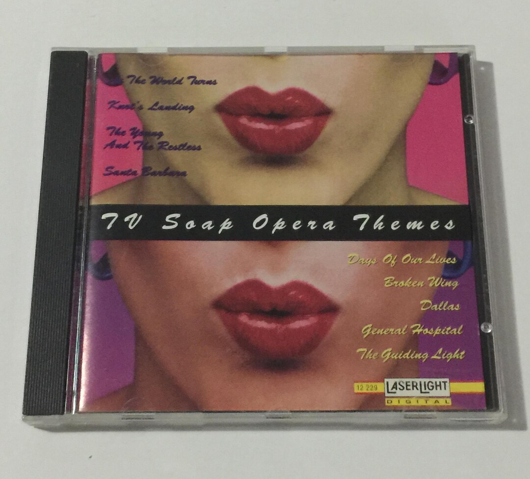 TV Soap Opera Theme Songs CD Album, 1993, Laserlight, Dallas, Guiding ...