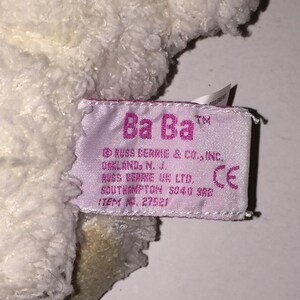 Russ Berrie Ba Ba Sheep Plush Lamb 27521, Stuffed Toy, White, Beige ...