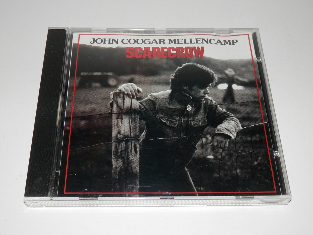 Scarecrow by John Cougar Mellencamp, CD Album, 1985, P2 24865, Riva ...