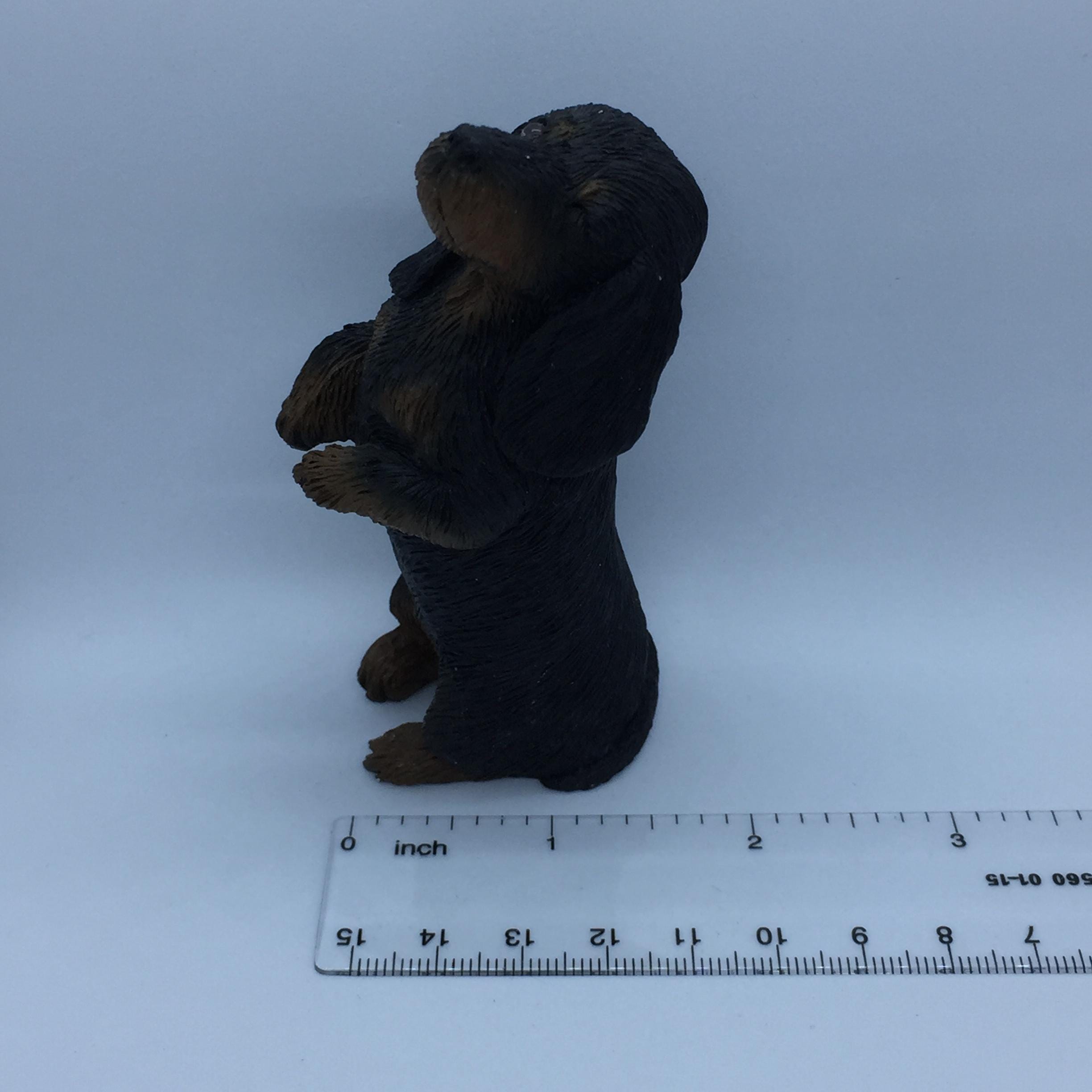 Dachshund Sitting up Begging Rare Vintage 1990s Sandicast Dog Figurine ...