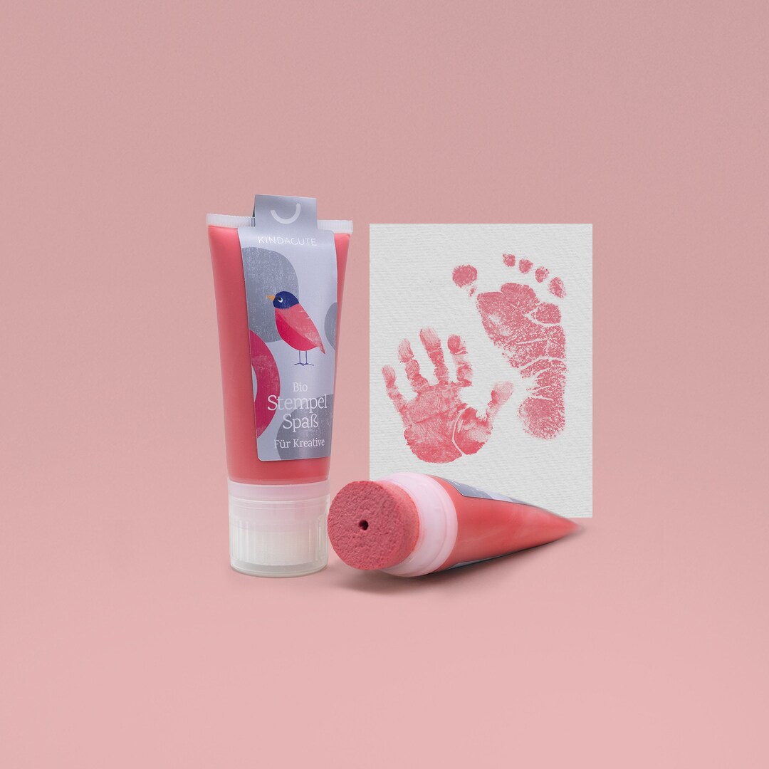 BERRY | Bio Babystempel 50ml Tube | Beautiful Detailed Baby Handprints ...