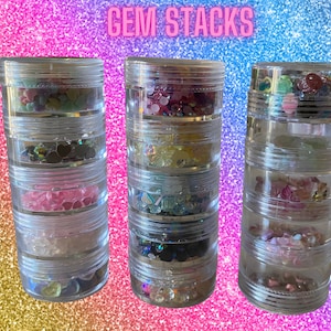 VIPG Face & Eye Gems Stack - Etsy