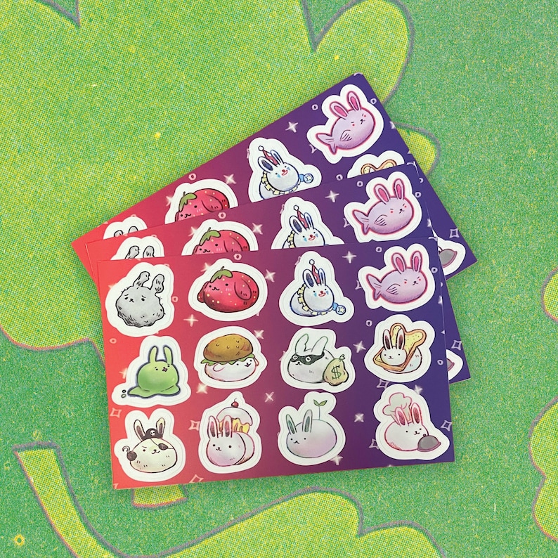 Omori Vinyl Sticker Sheet - Etsy