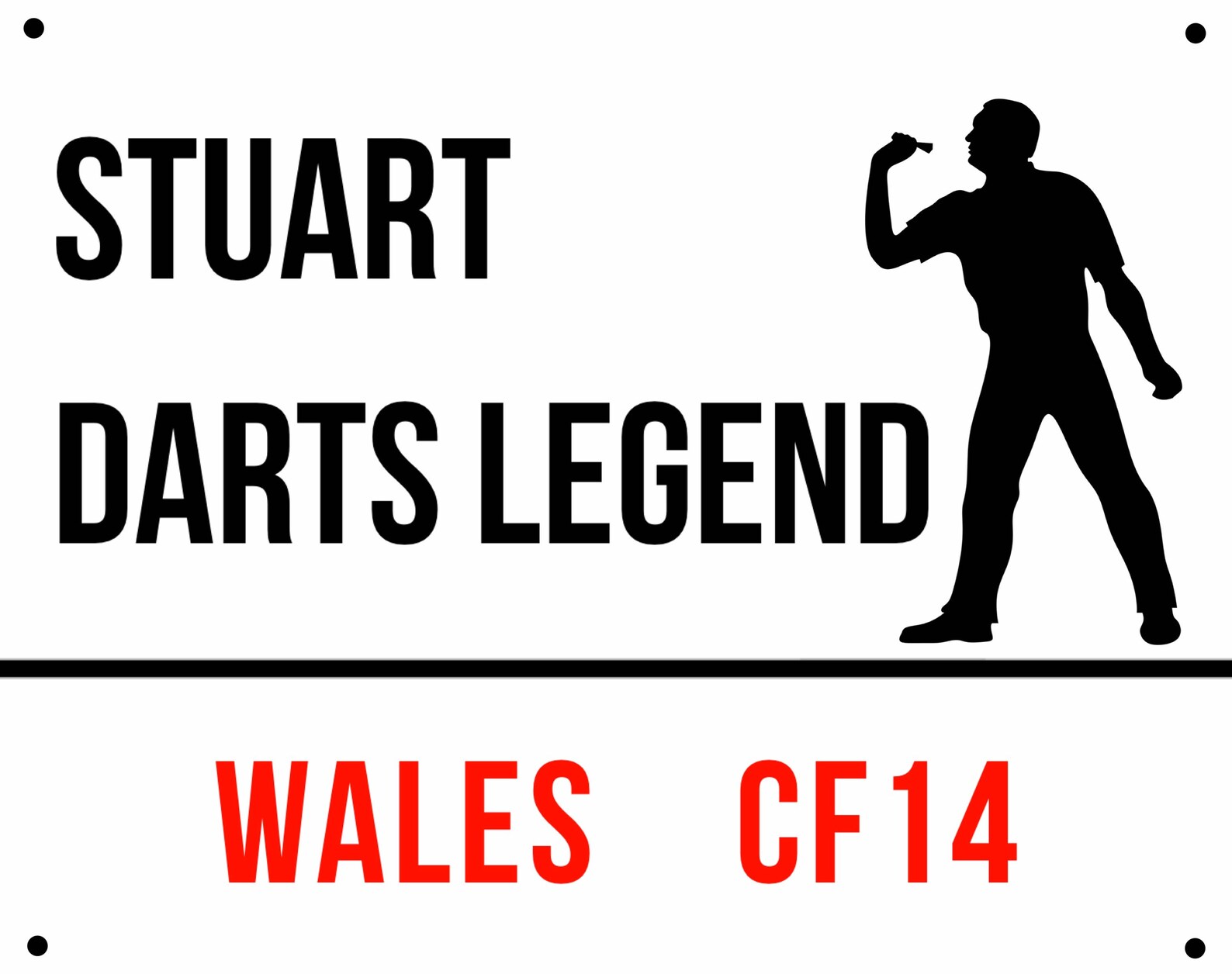 Personalised Darts Sign Weather Proof Pre Drilled High Gloss - Etsy UK