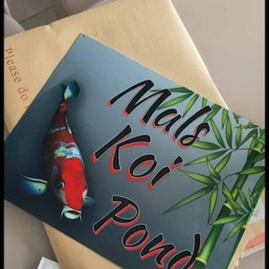 Personalised Koi Pond Sign Weather Proof Pre Drilled High - Etsy