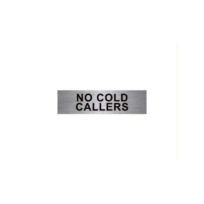 No Cold Callers Sign - Etsy UK