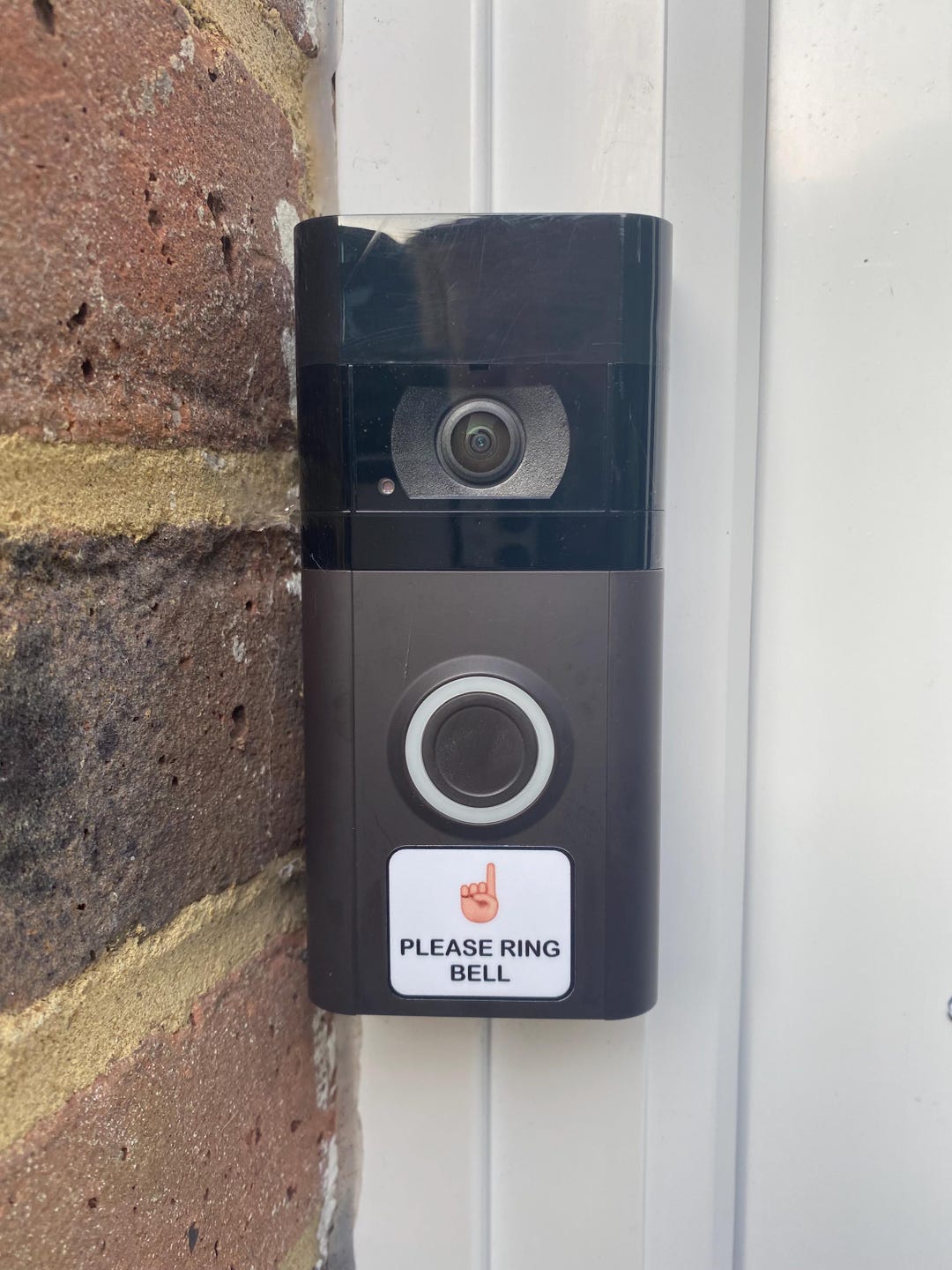 Please Ring Bell Sticker Ring Doorbell Decal Weather Proof Canvassers ...