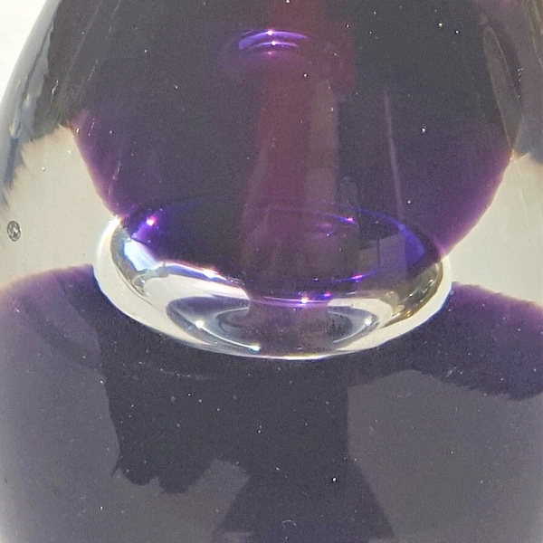 Purple Paperweight - Etsy