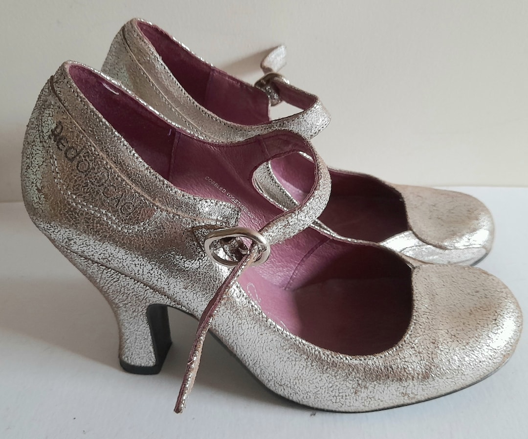 1990S RED OR DEAD Shoes Art Deco Style - Etsy