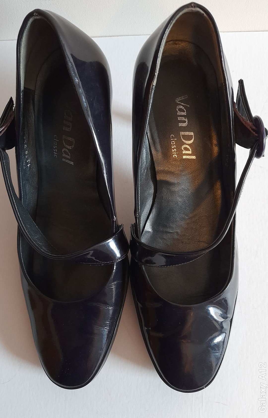 1990s 60S Style VAN DAL Very Dark PURPLE Shoes Uk 4 - Etsy