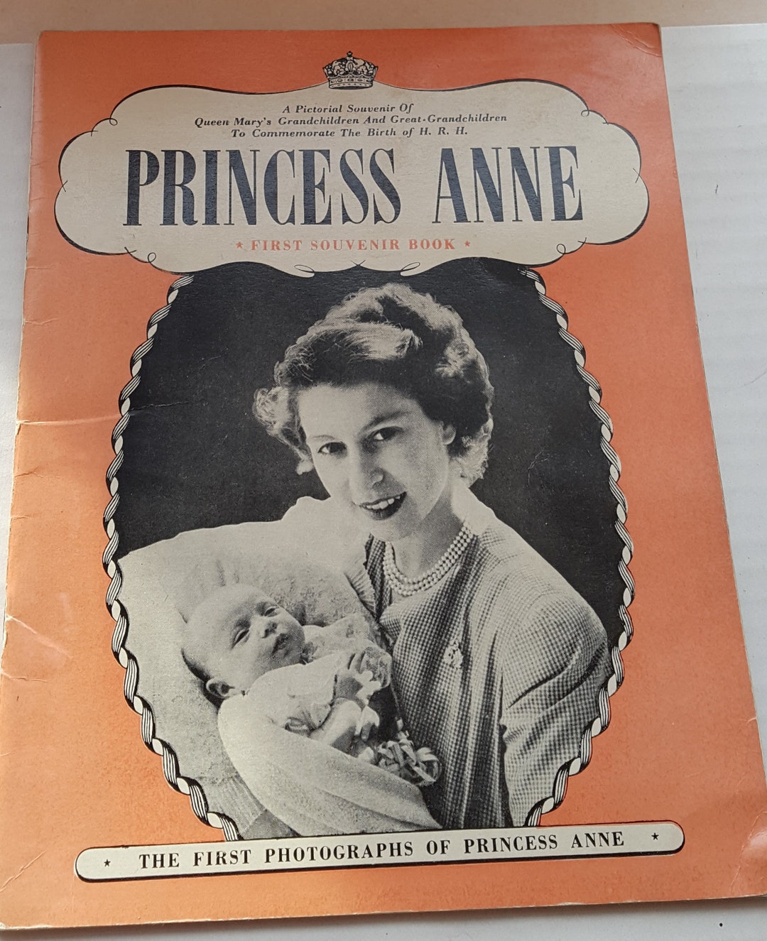 PRINCESS ANNE Old Memorobilia Magazine Black and White - Etsy