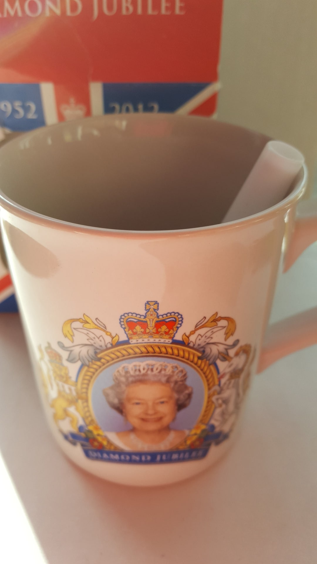 QUEENS DIAMOND JUBILEE Mug Boxed With Chocolate and Party Whistle - Etsy