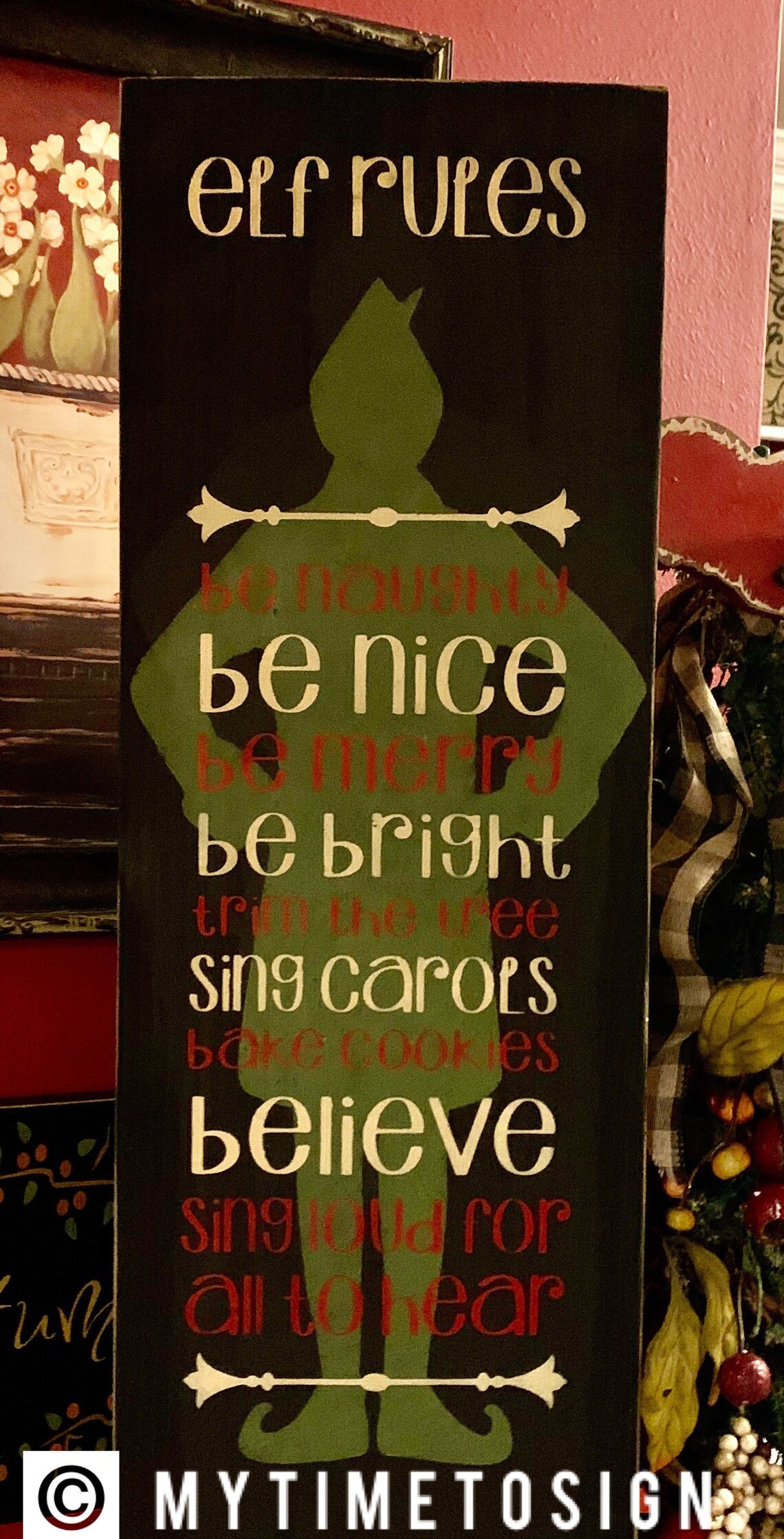 Christmas Buddy The Elf Rules Sign Etsy christmas-buddy-the-elf-rules-sign-etsy