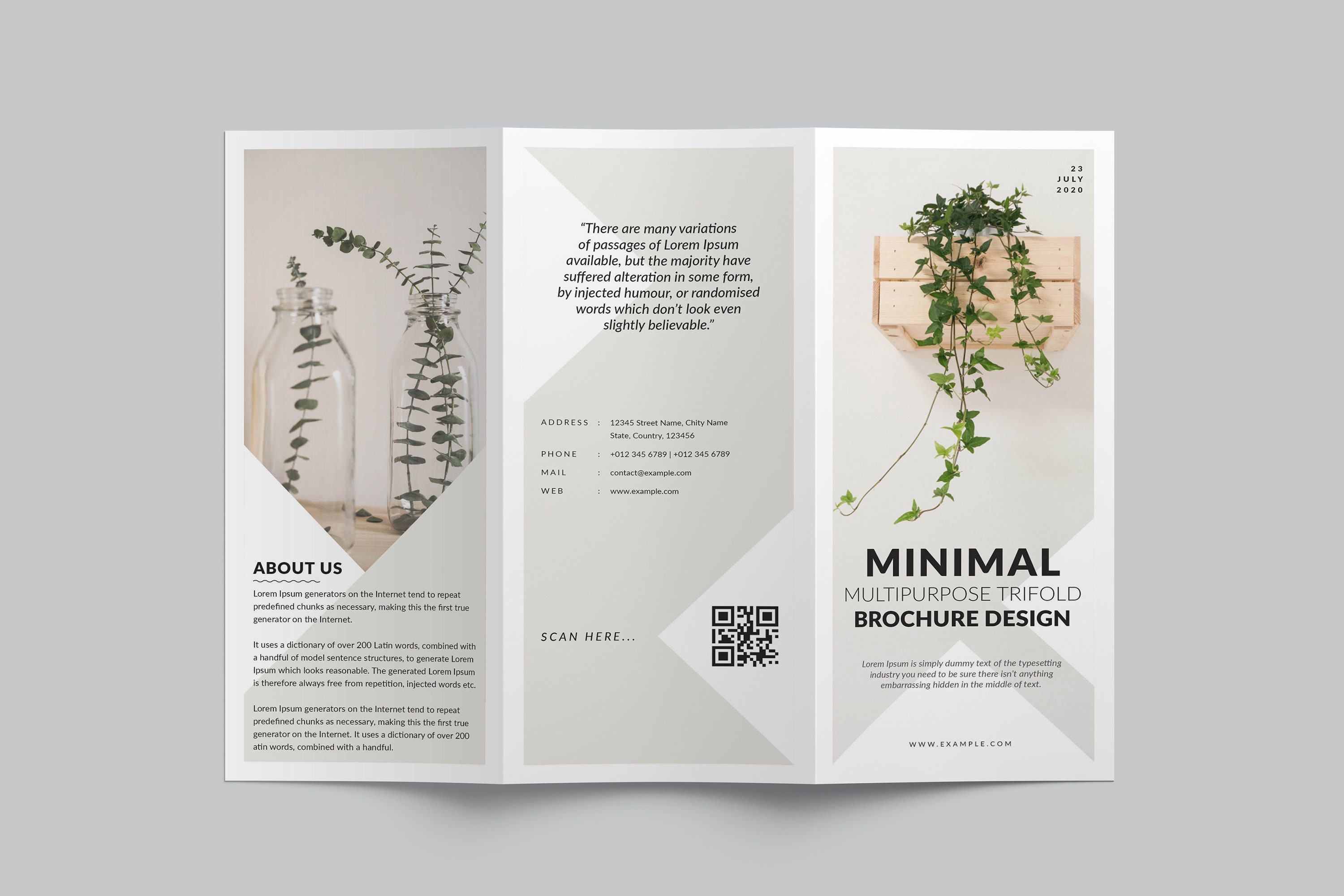 Leaflet Layout Ideas