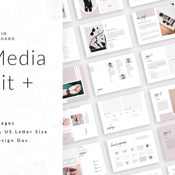 Magazine Media Kit Template - Etsy