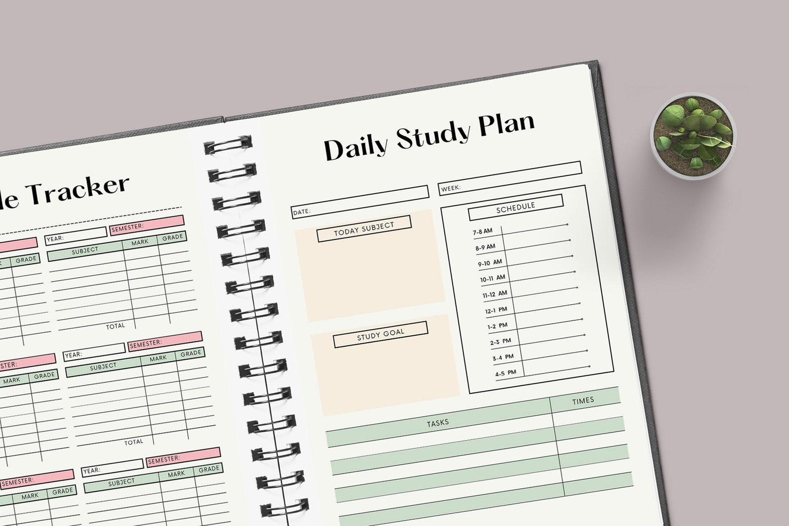 Commercial Allow Ultimate Canva Study Planner Bundle Pack Vol.37 ...