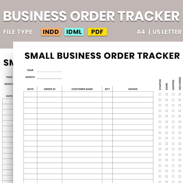 Customer Order Form - Etsy