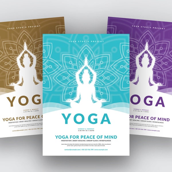 Yoga Class Invitation - Etsy